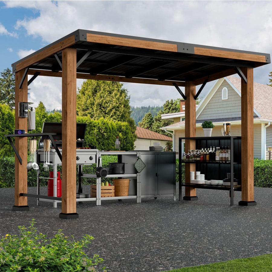 Gazebos With Electrical Outlet – Modern Shade